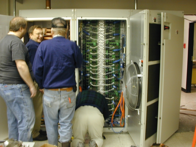 KDKA-AM Transmitter Installation, March 17, 2004